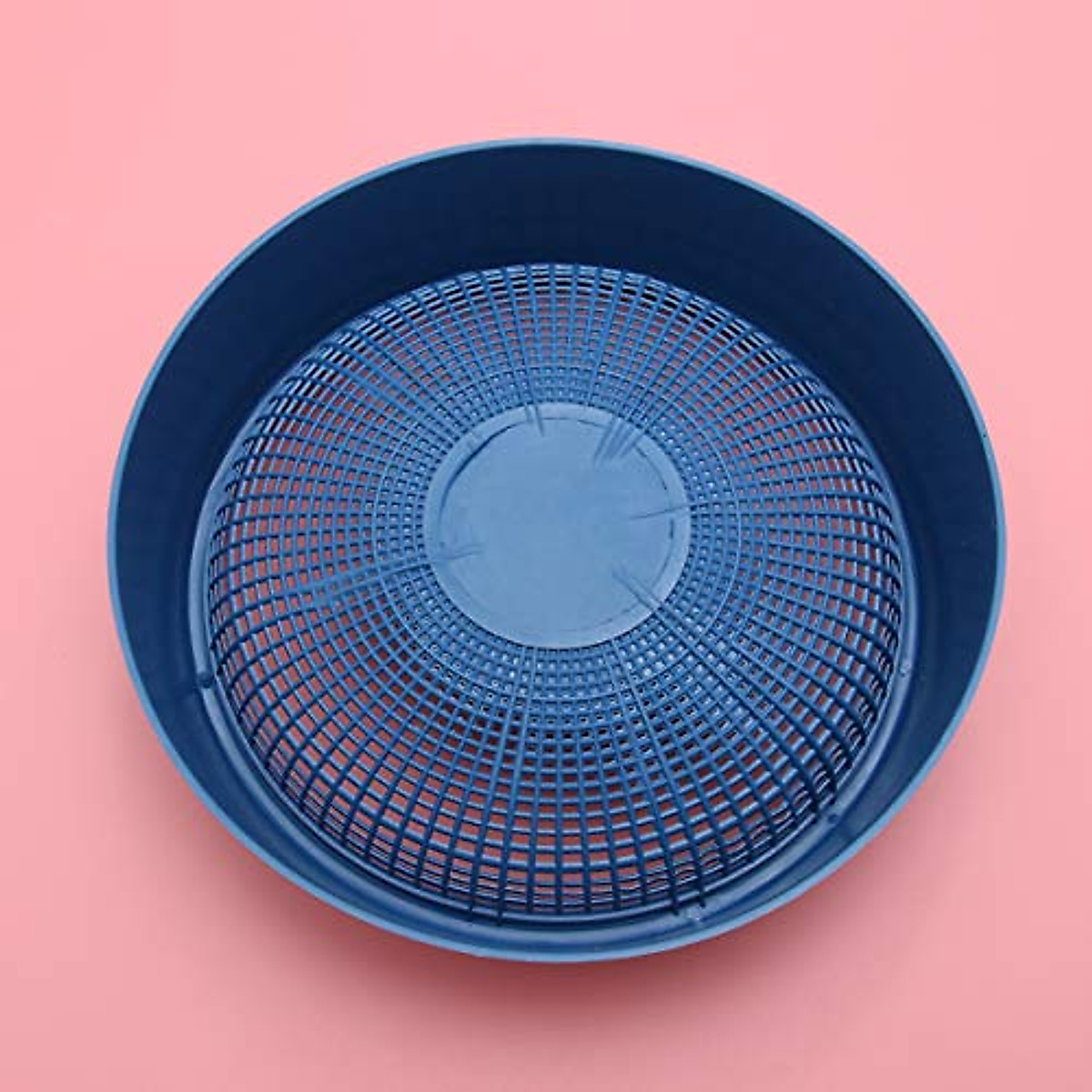 UKCOCO Pigeon Nest Bowl, Plastic Breeding Hatching Box Hollow Pet Cage Hut Nest Canary Finch Outdoor Nest for Parrot, Doves, Quails 6pcs