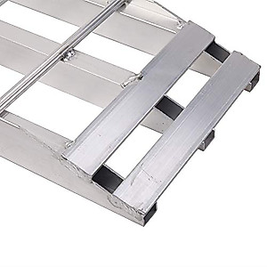 Motorhot 3FT Straight Fixed Dual Runner Shed Ramps 36" L x 8" W Garage Shed Storage for Lawn Mower Golf Cart Dirt Bike Motorcycle Garden Tractor Ramp 1500 lbs Capacity