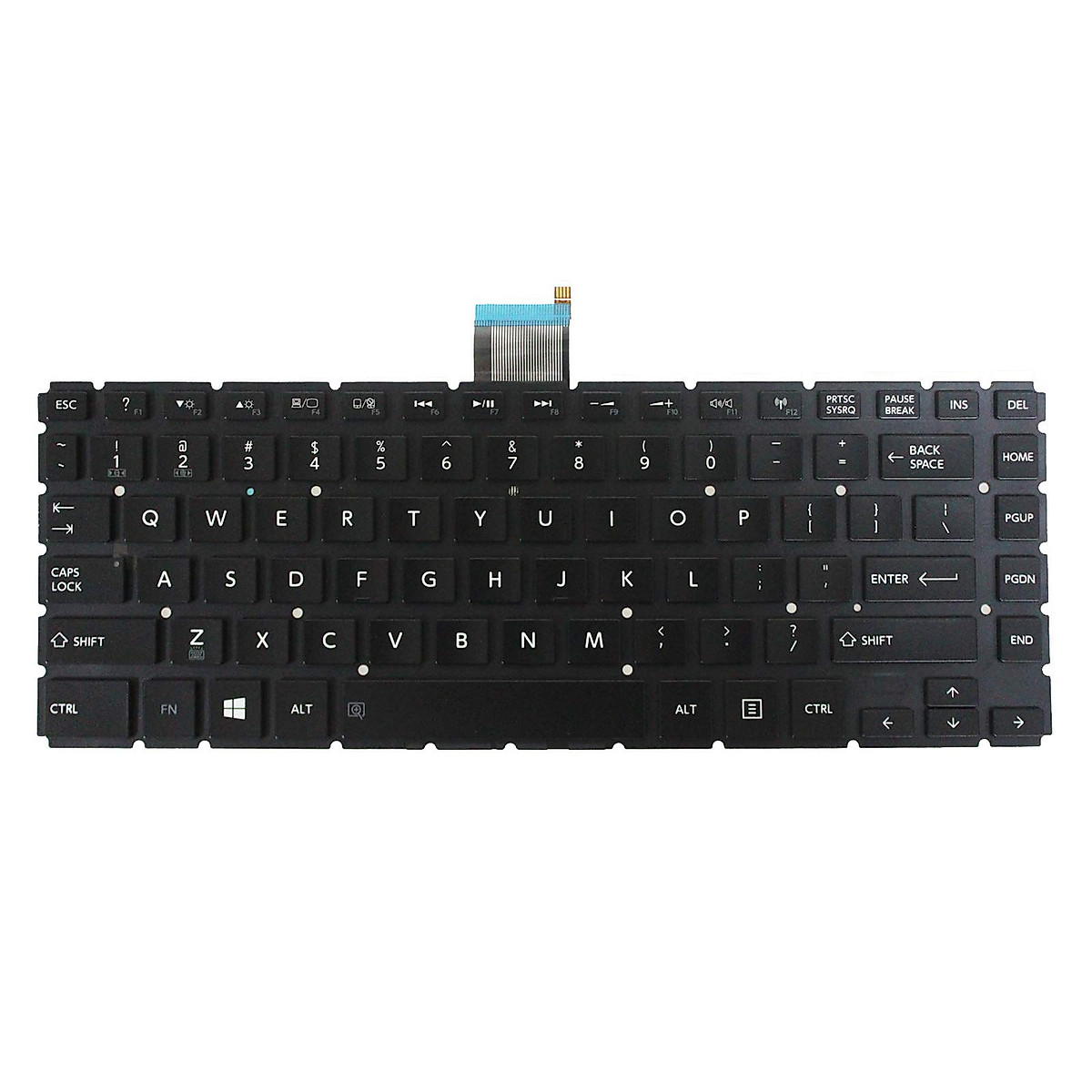 Suyitai Replacement for Toshiba Satellite Radius E45W-C E45W-C4200X 6037B0096202 H000069210 H000082870 0KN0-VP4US12 US Layout Backlit Keyboard