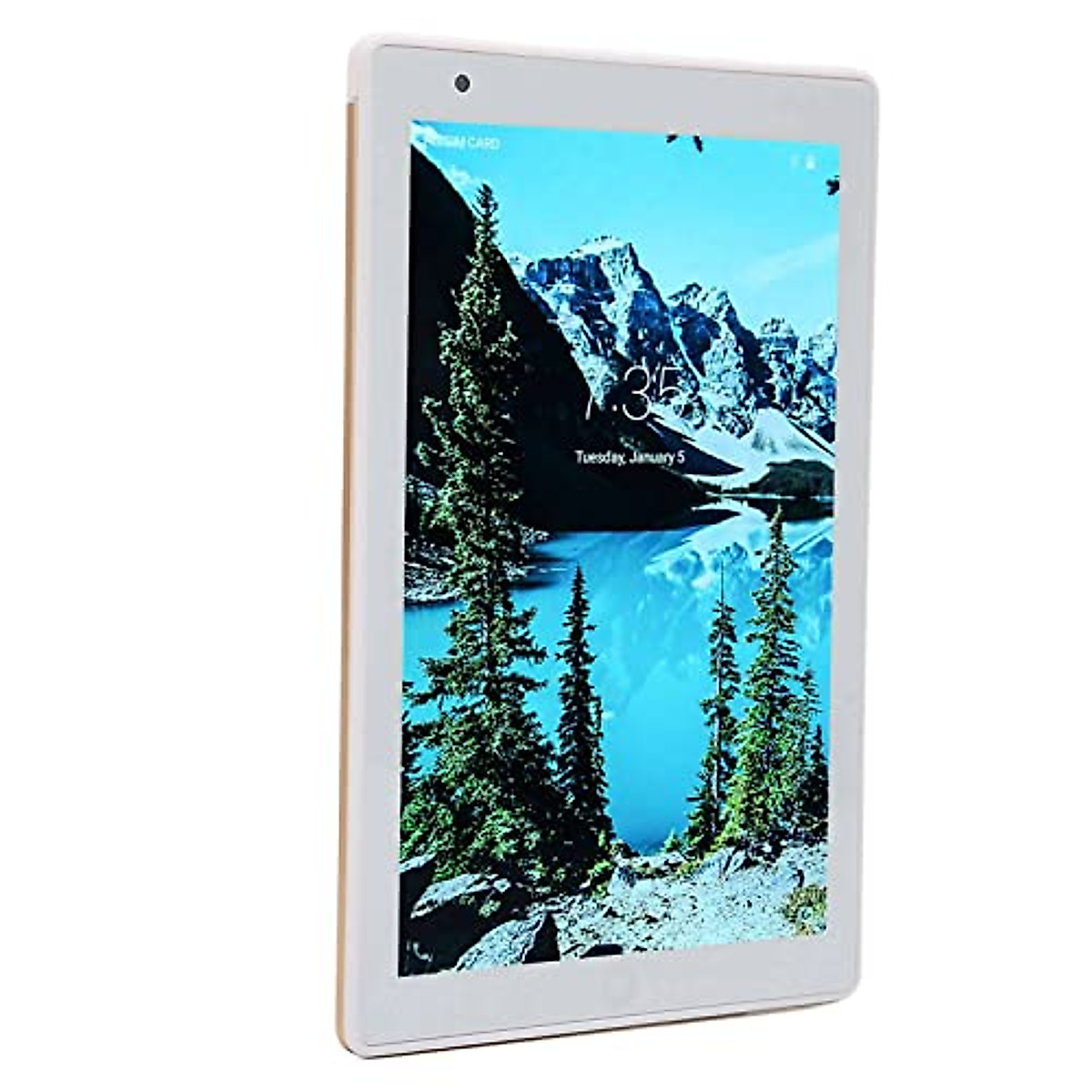 Tablet, 8in Calling Tablet, Octa Core Processor, 2GB RAM, 32GB ROM, 1080P IPS Touch Screen, 2MP & 5MP Camera, Dual SIM Slot, WiFi, Tablet PC (US Plug 100‑240V)