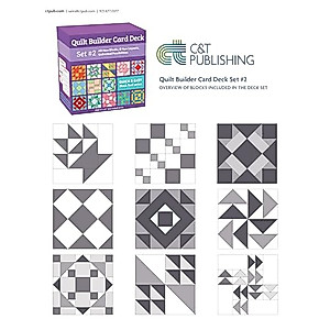 Quilt Builder Card Deck Set #2: 40 New Blocks, 8 New Layouts, Unlimited Possibilities