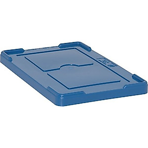 Quantum Storage Systems Divadable COV92000BL Cover for Dividable Grid Container DG92035, DG92080 and DG92060, Blue, 4-Pack, 4 Count