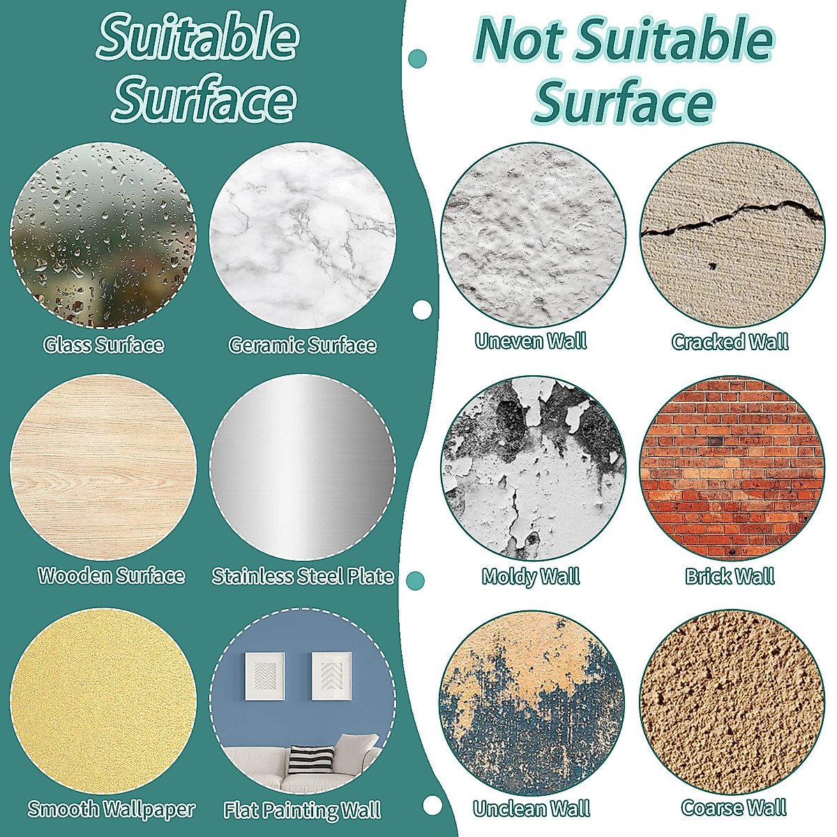 Height Measurement Growth Chart Wall Stickers, Cartoon Animals Monkey Elephant Height Measure Decals, Moon Hanging Ruler Decor, Removable Height Tree DIY Art Murals for Kids Bedroom Baby Nursery