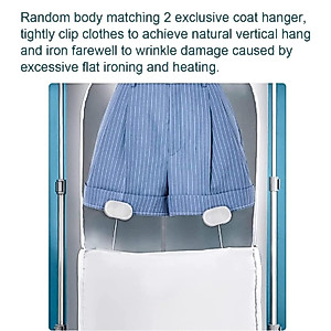 bofnold Electric Clothes Dryer, Automatic Ironing Machine, Portable Steam Drying Smart Machine, Ironing Clothes Folding Wrinkle Removal Machine with Remote Control, Foldable