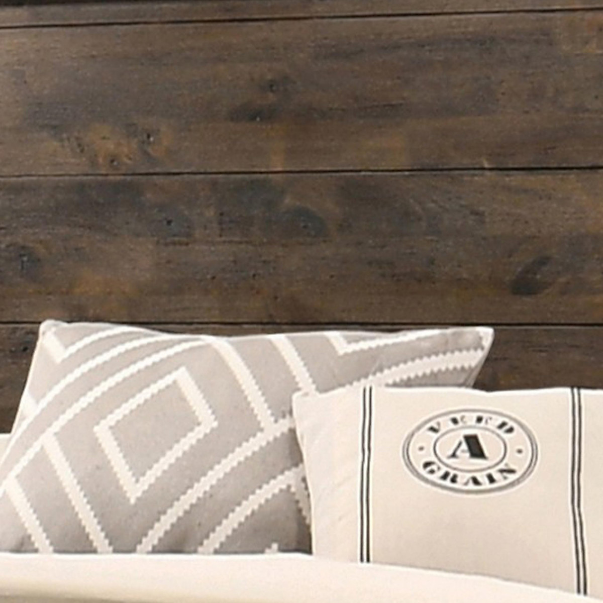 Benjara BM302765 Low Platform Frio 2-Drawers California King Size Storage Bed Rustic Brown & Black