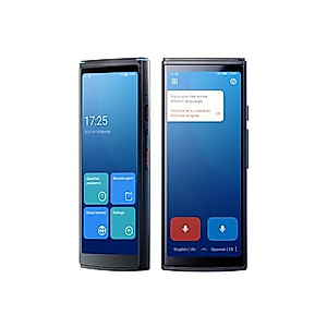 Jarvisen Language Translator Device, Two-Way Instant Voice Translator for 108 Languages, Real-Time Translation Device with Online Offline Translation, Portable Traductor for Travel, Business