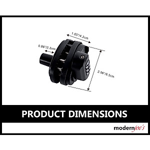 MJs Night Trigger Combination Lock for Low Level Lighting(3 pack). Fits on pistols, rifles, shotguns and revolvers.