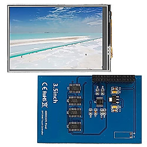 FOLOSAFENAR 3.5inch Monitor, PCB 480×320 Portable Sensitive Touchscreen with Stylus Pen for Raspberry Pi 4B for Daily Work Study