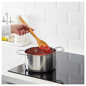 IKEA RÖRT Kitchen Tool Set of 3. Round Spoon, Square Spoon and Fork. Beach Wood