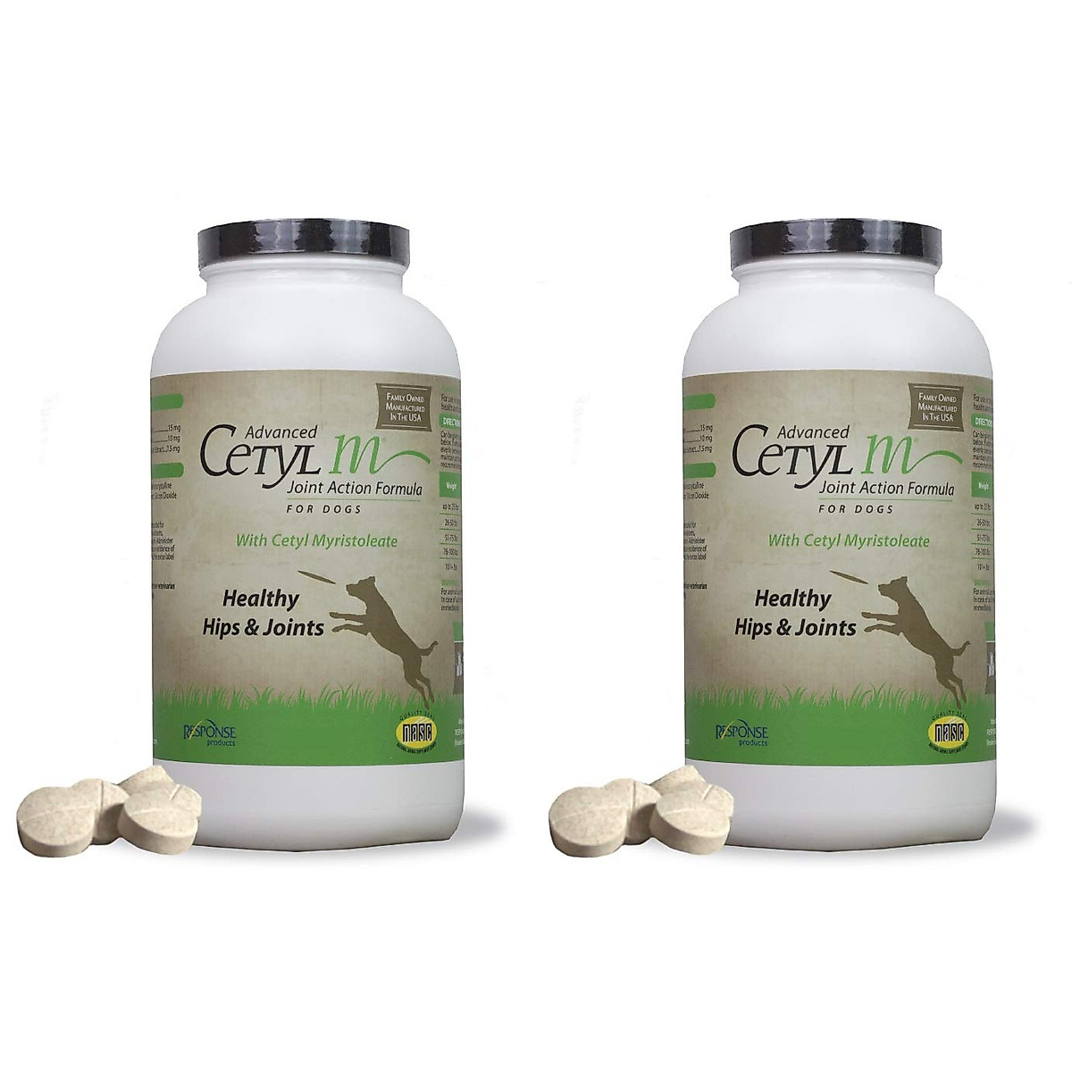 Advanced Cetyl M Tablets Joint Action Formula for Dogs (120 count)