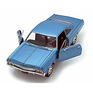 Welly 1965 Chevy Impala SS396 1/24 Scale Diecast Model Car Blue by Welly