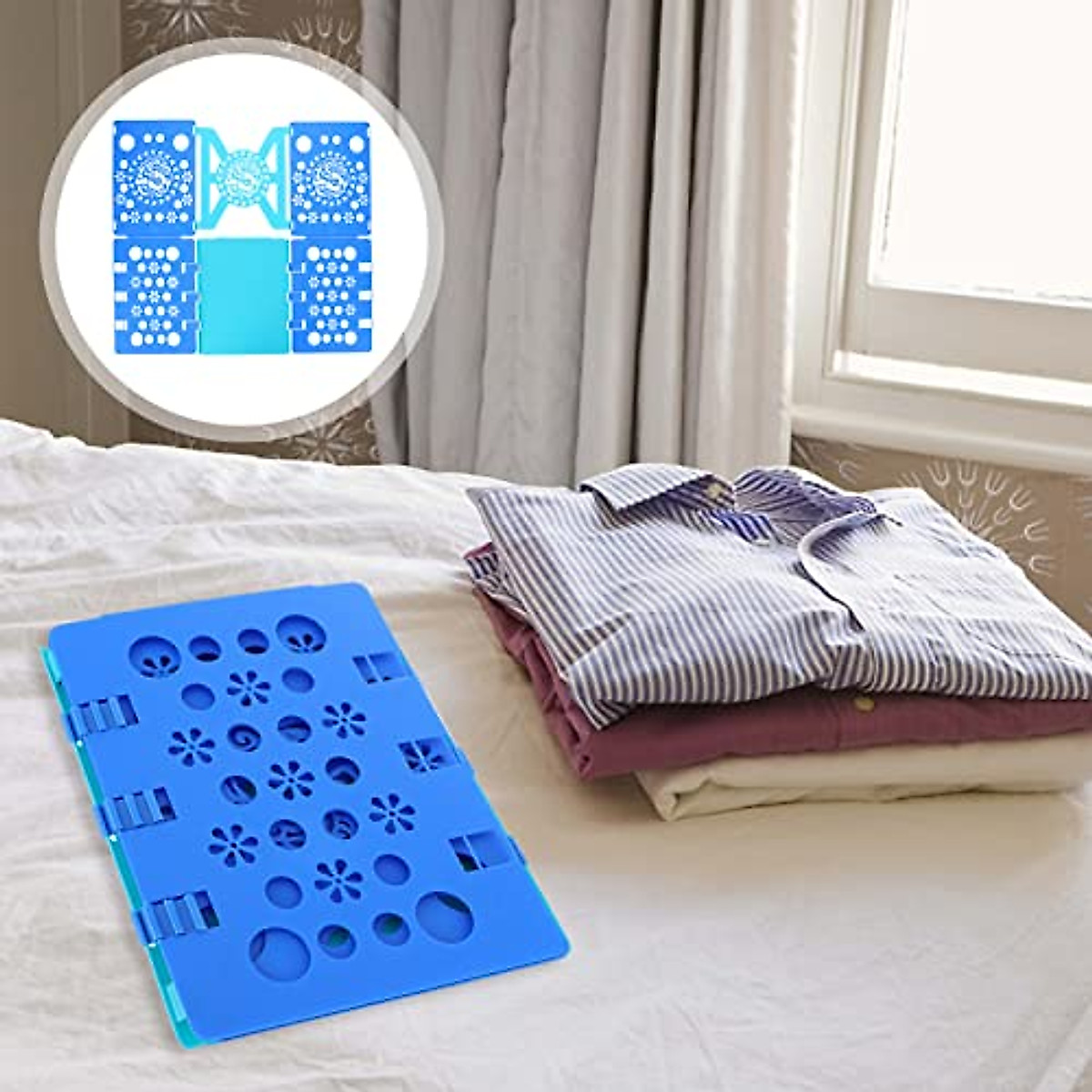 ADOCARN 1pc Garments Kid Storage Helper Fold Stacking Home Shirts T Cloth Children Boards Wardrobe and to Laundry for Adults Convenient Bedroom Quick Easy Kids Room Practical Organizer T-