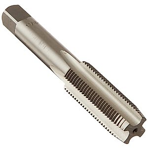 Drill America - DWTP18X1.5 m18 x 1.5 High Speed Steel 4 Flute Plug Tap, (Pack of 1)