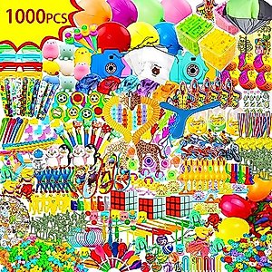 1040PCS Party Favors for Kids Goodie Bags 8-12 Fidget Toys Pack, Treasure Box Toys for Classroom,Treasure Chest for Kids Prizes,Stocking Stuffers,Birthday Gift Bulk Toys for Boys and Girls 4-8