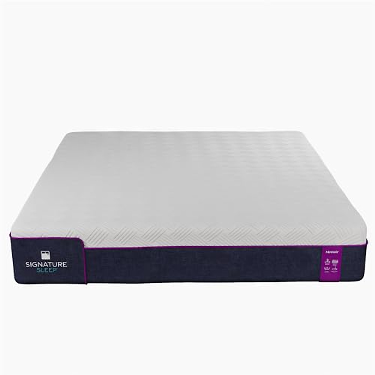 Signature Sleep Memoir 12 Inch Memory Foam Mattress-in-a-Box, Medium, Certipur-US and OEKO-TEX, King