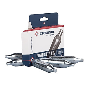Crosman 5-Count CO2 Cartridges For Air Rifles And Air Pistols