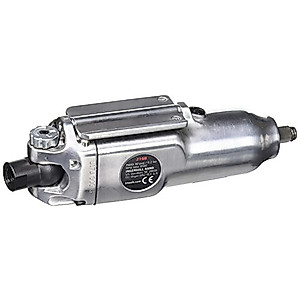 Ingersoll Rand 216B 3/8” Butterfly Straight Line Air Impact Wrench, Pneumatic Tool, High Power Output, Lightweight, Aluminum Housing