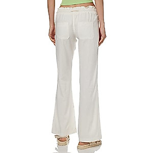 Roxy Women's Oceanside Pant, Sea Salt X-Large