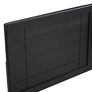 Modway MOD-6221-BLK Archie Full Wood Headboard, Black