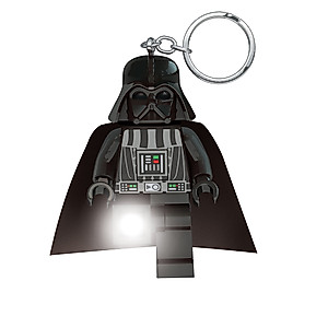 LEGO Star Wars Darth Vader Keychain Light - 3 Inch Tall Figure (KE7H)