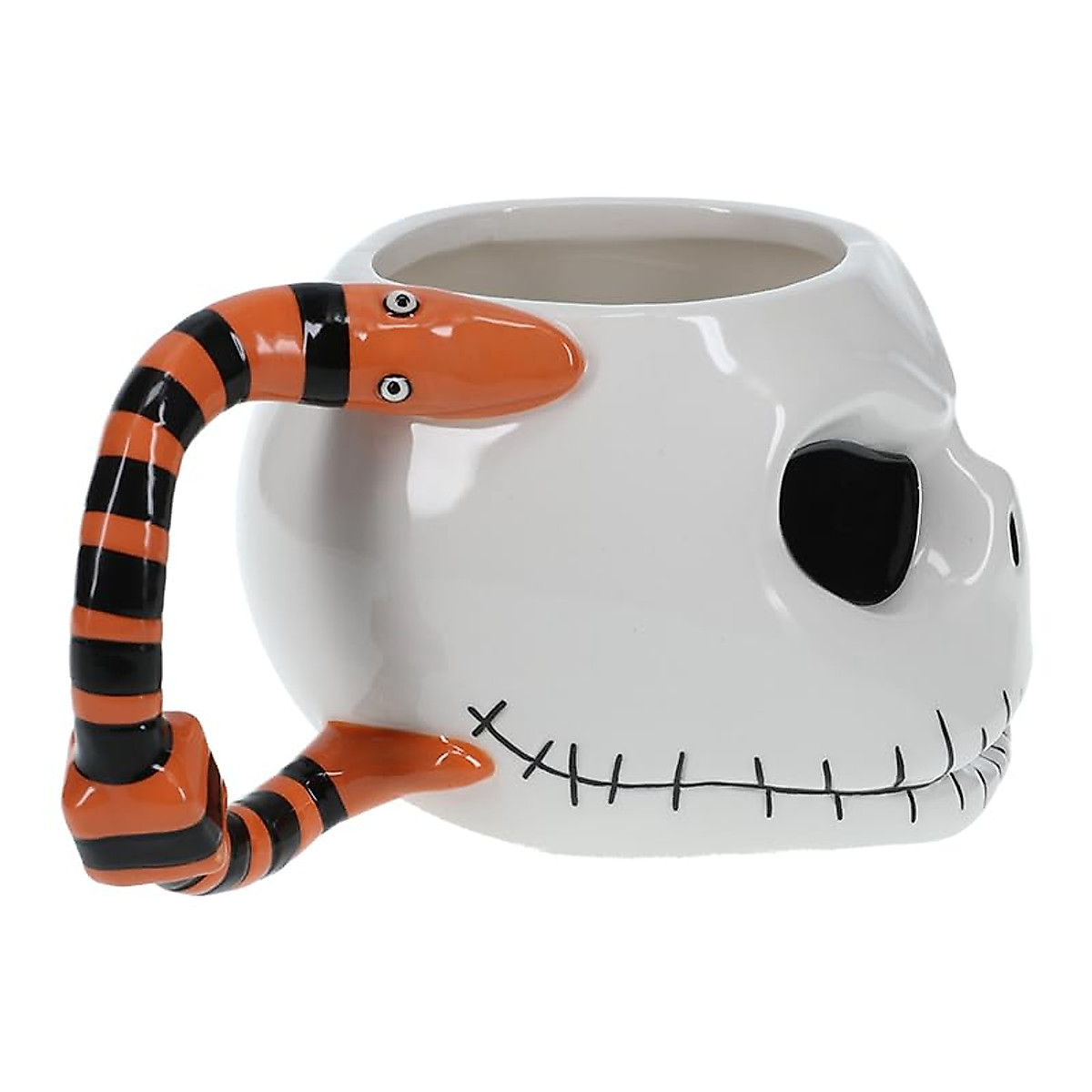 Paladone |Disney's Nightmare Before Christmas Jack Skellington Ceramic Coffee Mug | Officially Licensed Disney Merchandise | Collectors Item | Novelty Gifts | Drinkware
