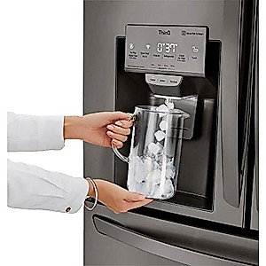 23 cu. ft. Smart wi-fi Enabled InstaView™ Door-in-Door® Counter-Depth Refrigerator with Craft Ice™ Maker