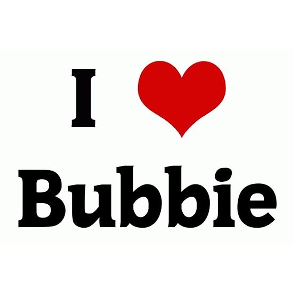 CafePress I Love Bubbie Mug Ceramic Coffee Mug, Tea Cup 11 oz