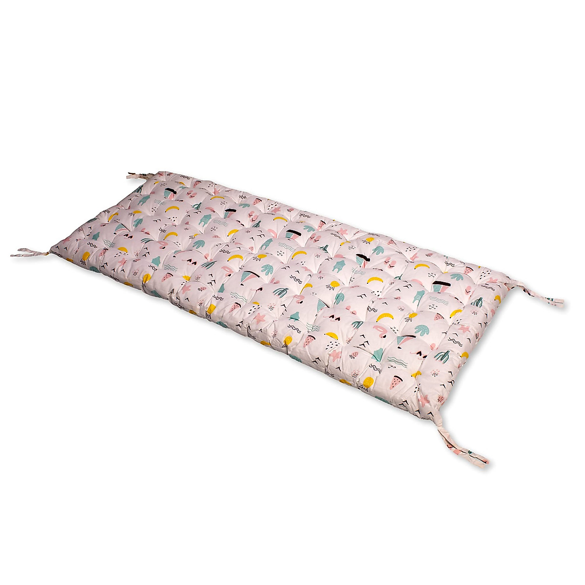 Kidodido Cushion for Climbing Arch | Pillow for Montessori Rocker | Montessori Rocker Cushion Set | Climbing Arch Pillow | Premium Quality Climbing Set Cushion (Flamingo)