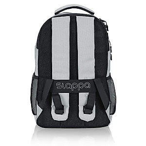 Slappa Alpha Series Gaming Laptop Backpack - Fits up to 15" Laptops; Silver (SL-ALPHA-LAPTOP-BP-WHT)