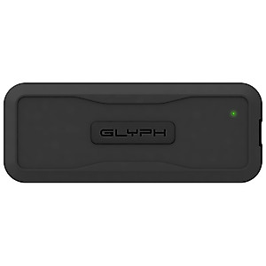 Glyph Atom EV SSD, USB-C (3.2, Gen 2), USB 3.0, Compatible with Thunderbolt 3 (4TB)