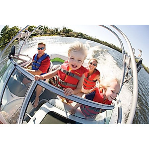 STEARNS Youth Boating Vest (50 pounds),Red