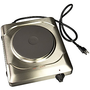 Cadco PCR-1S Professional Cast Iron Range, Stainless