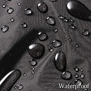 Izzybang 20 Feet Pool Reel Set Cover Waterproof UV Resistant Heavy Duty Inground Swimming Pool Solar Blanket Protective Reel Roller Winter Covers Protector (Upgrade), Black