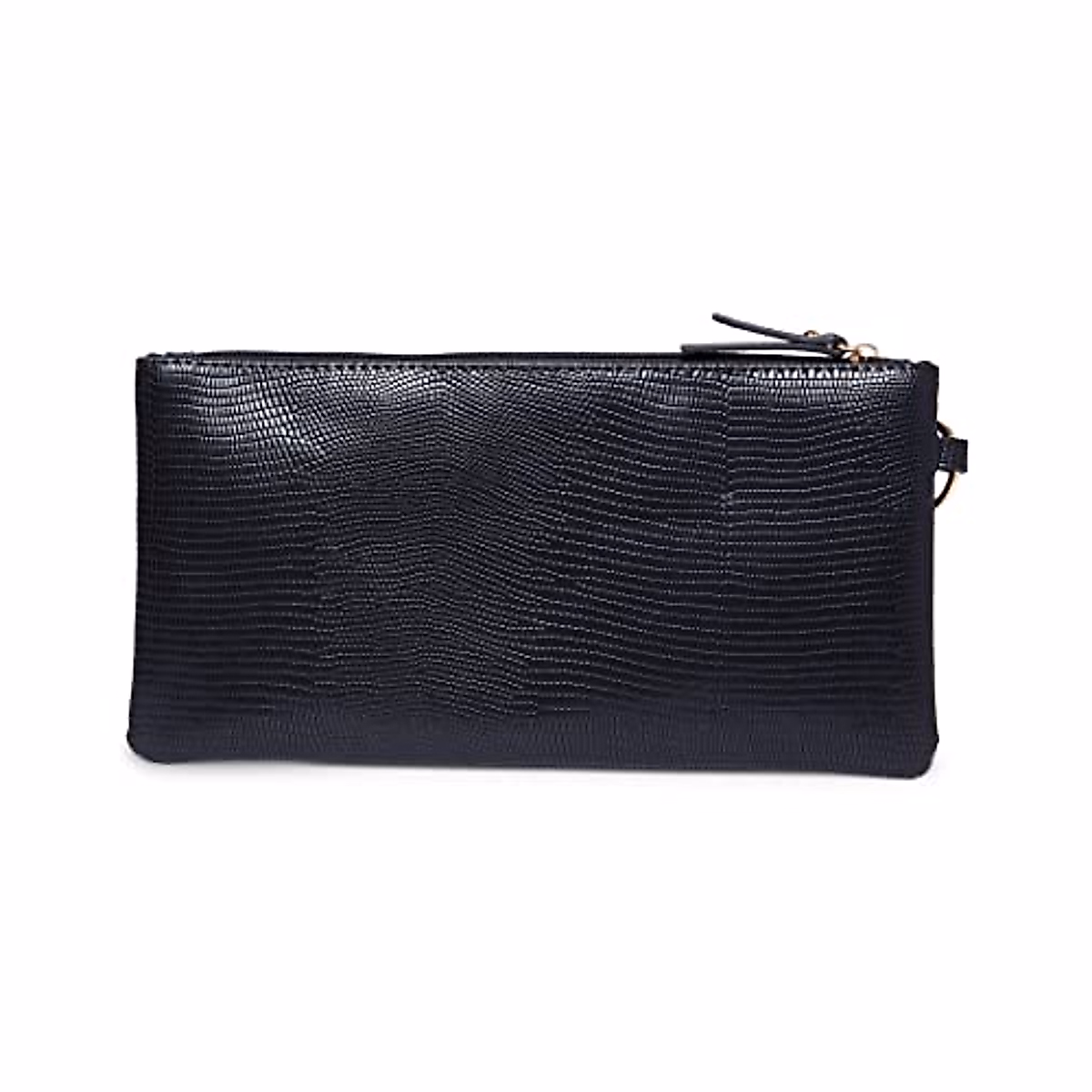 Anne Klein Mixed Media Wrislet & Pouch Set, Black