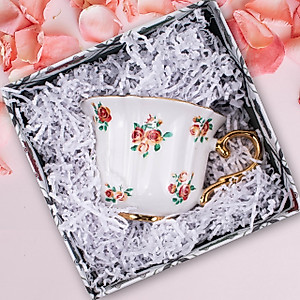 MagicWater Supply Soft & Thin Cut Crinkle Paper Shred Filler (1 LB) for Gift Wrapping & Basket Filling - White