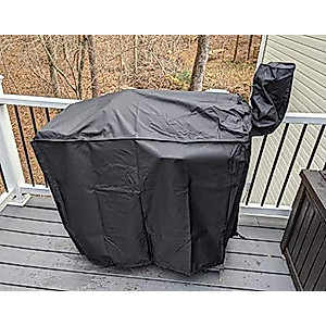 Heavy Duty ZGC-02B Full Length Grill Cover Fits Z Grill 700 Serial Wood Pellet Grills and ZPG-450A ZPG-550B Grills
