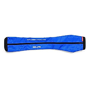 Chris.W Portable Trekking Pole Carrying Bag Storage Bag Pouch with Zipper for Walking Stick Hiking Poles Travel Case(Blue)