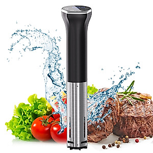 Sous Vide Machine, Sous Vide Cooker 1100W, Immersion Circulator Precisional Cooker with Touch Control, Accurate Temperature, Fast Heating, Time Control, Ultra-quiet, IPX7 Waterproof