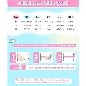 Sportneer Kids Roller Skates, Roller Skates with Protective Gear Set, Adjustable Roller Skates with 8 Light up Wheels, for Girls Kids Youth Beginner Indoor & Outdoor Use (1pair)