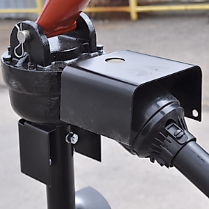 Tool Tuff Pole-Star 400 3-Point Tractor Post Hole Digger for Compact/Sub-Compact/Cat 0 Tractors with 6" 9" & 12" Augers.