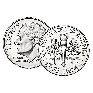 1996 W Roosevelt Dime Uncirculated US Mint