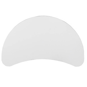 Flash Furniture Sit Mobile Laptop Computer Portable Rolling Standing Desk, Set of 1, White