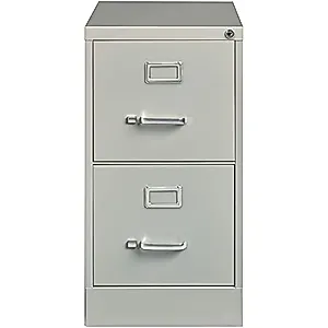 2 Drawer Commercial Letter Size File Cabinet Finish: Light Gray