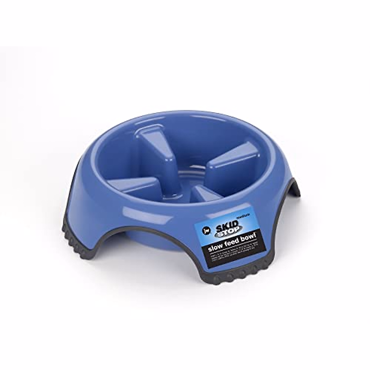 JW Skid Stop Slow Feed Bowl - Medium (Color May Vary)