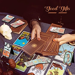 10 Pieces Magnetic Bookmarks Magnet Page Markers Assorted Book Markers Set for Students Reading (Tarot Style)