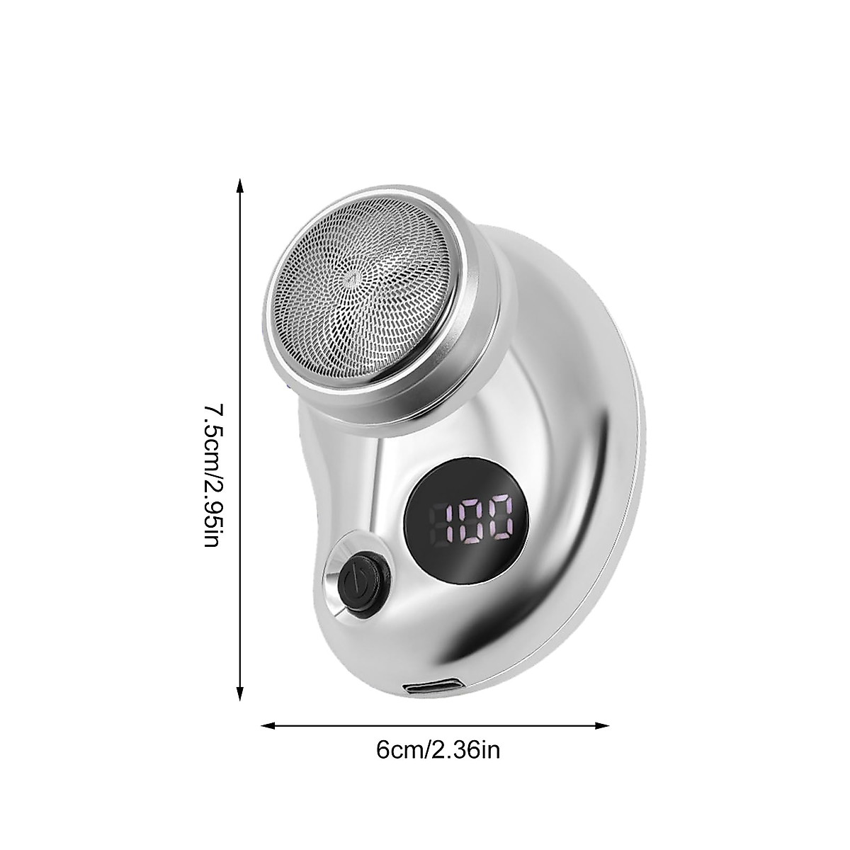 Mini Razor, Daily Shaving Razor, Electric Shaver, Portable Wet Dry Face Razor, Rechargeable Small Facial Shaver, Mens Grooming Kit, Mens Rotary Shavers, Women Epilator, Razor Kit for Men Home Travel