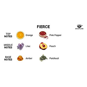 Eye of Love Fierce 30 ml Pheromone Cologne for Men - A Sophisticated Fragrance for Confident Men - Experience the power of pheromones
