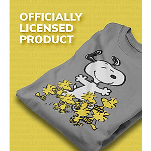 Peanuts HYBRID APPAREL Women's Holiday Seasonal Lightweight French Terry Pullover - Size 2X