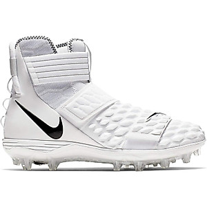 Nike Men's Force Savage Elite 2 Football Cleats, White | Black, 9