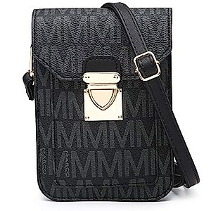 MKP Women Fashion Signature Lightweight Cute Small Crossbody Bags Cell Phone Purse Wallet Shoulder Bag With Snap Closure